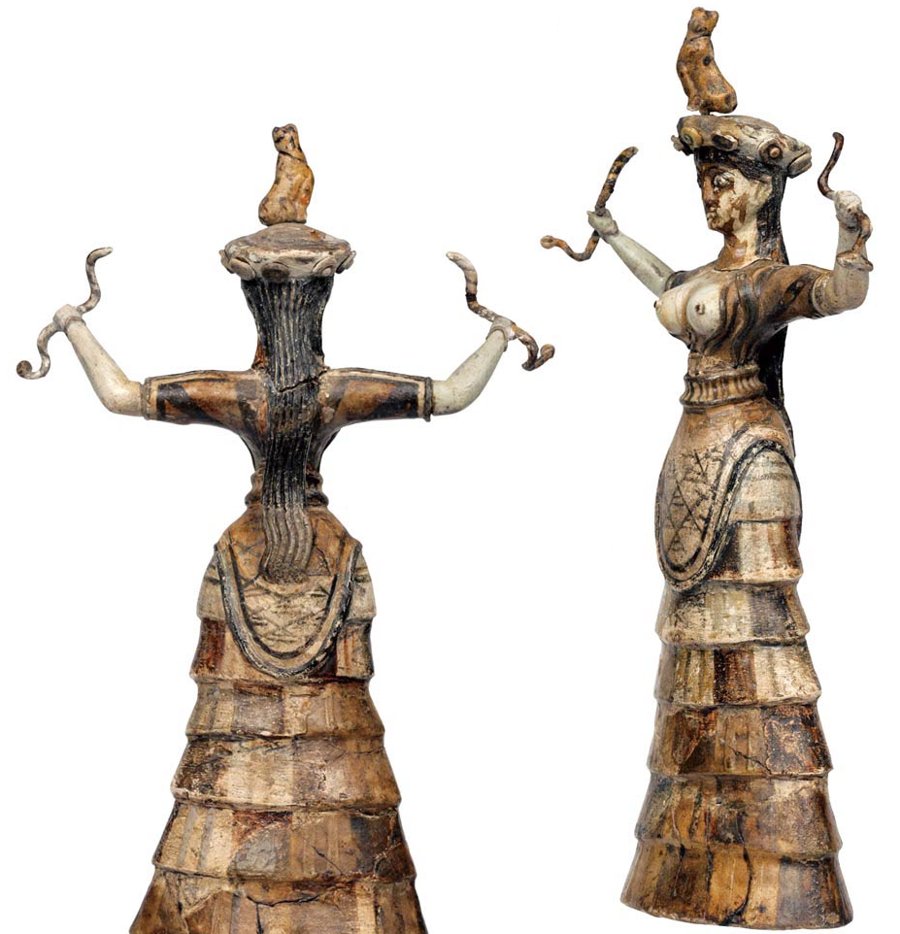 Snake Goddess Knossos
